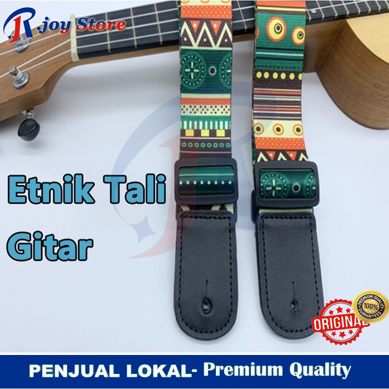 Jual R.joy Strap Gitar Akustik Listrik Bass Klasik Tali Gitar Murah ...