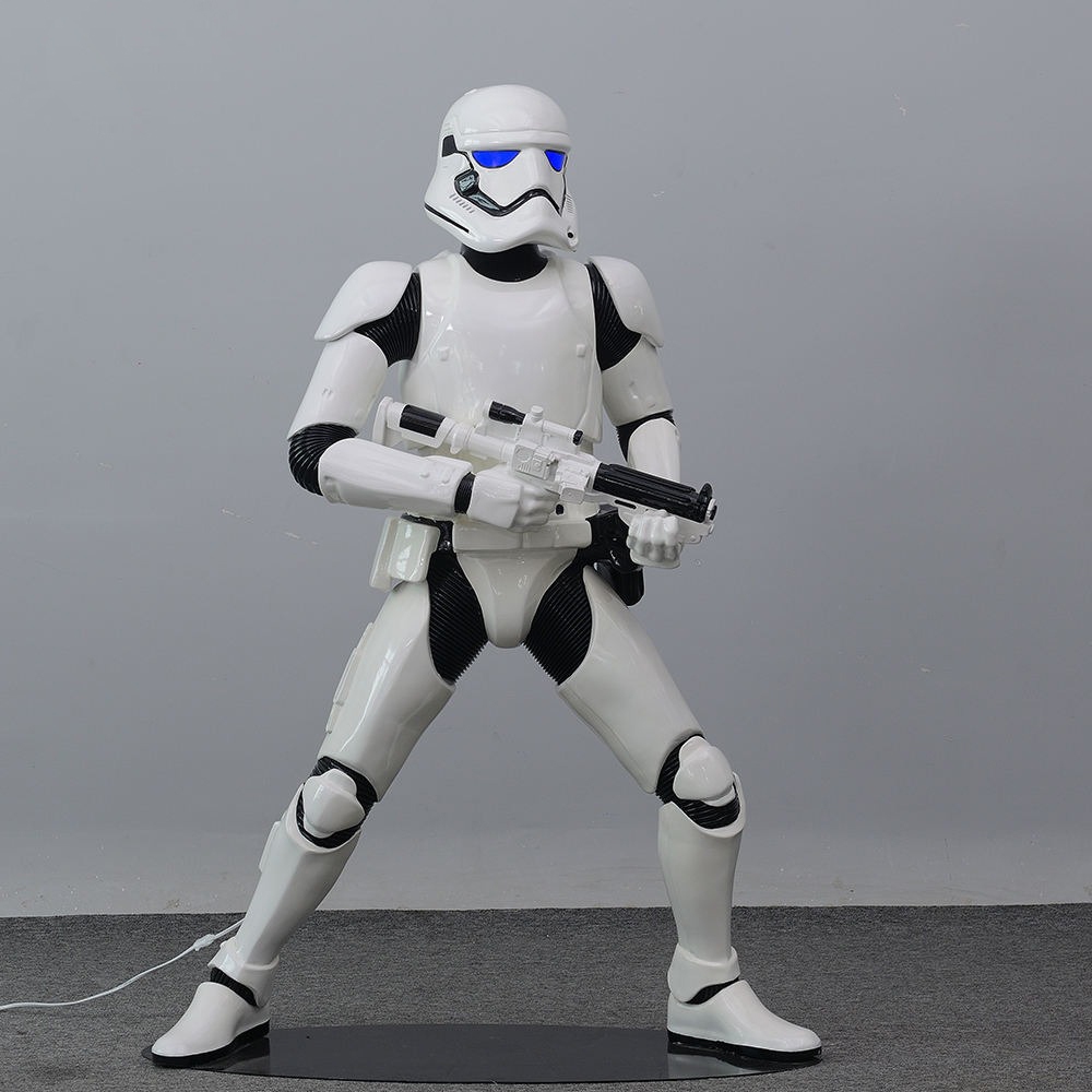Jual Statue Life Size Stormtrooper Superhero Special Action Figure ...