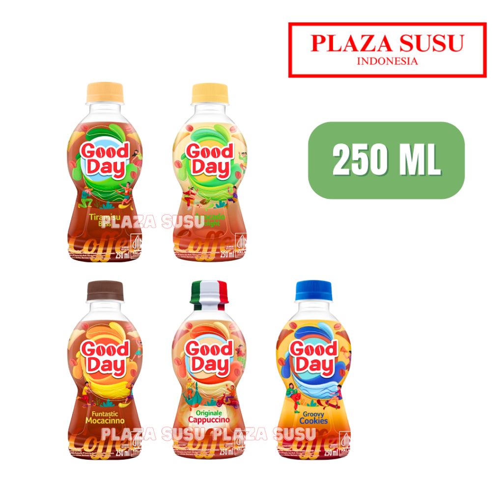 Jual MINUMAN KOPI GOOD DAY 250 ML KOPI BOTOL GOODDAY COFFEE READY TO ...