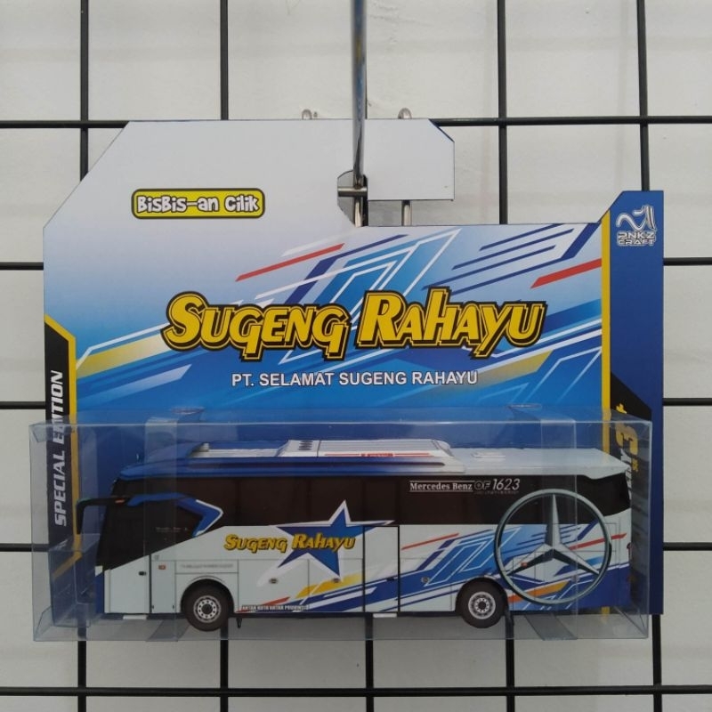 Jual Miniatur Bus Karton SUGENG RAHAYU new discovery sr3+ mercedes benz ...