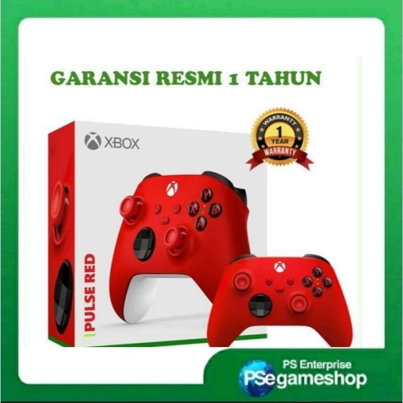 Jual Xbox Wireless Controller - Pulse Red (Garansi Resmi Official 1 Tahun) | Shopee Indonesia