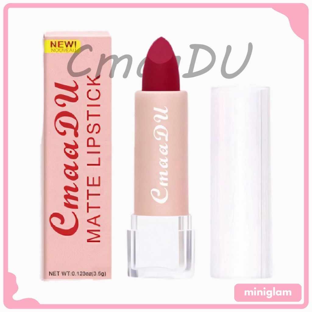 Jual MGLAM - CMAADU 15 Matte Colors Moisturizing Lipstik Tahan Air ...