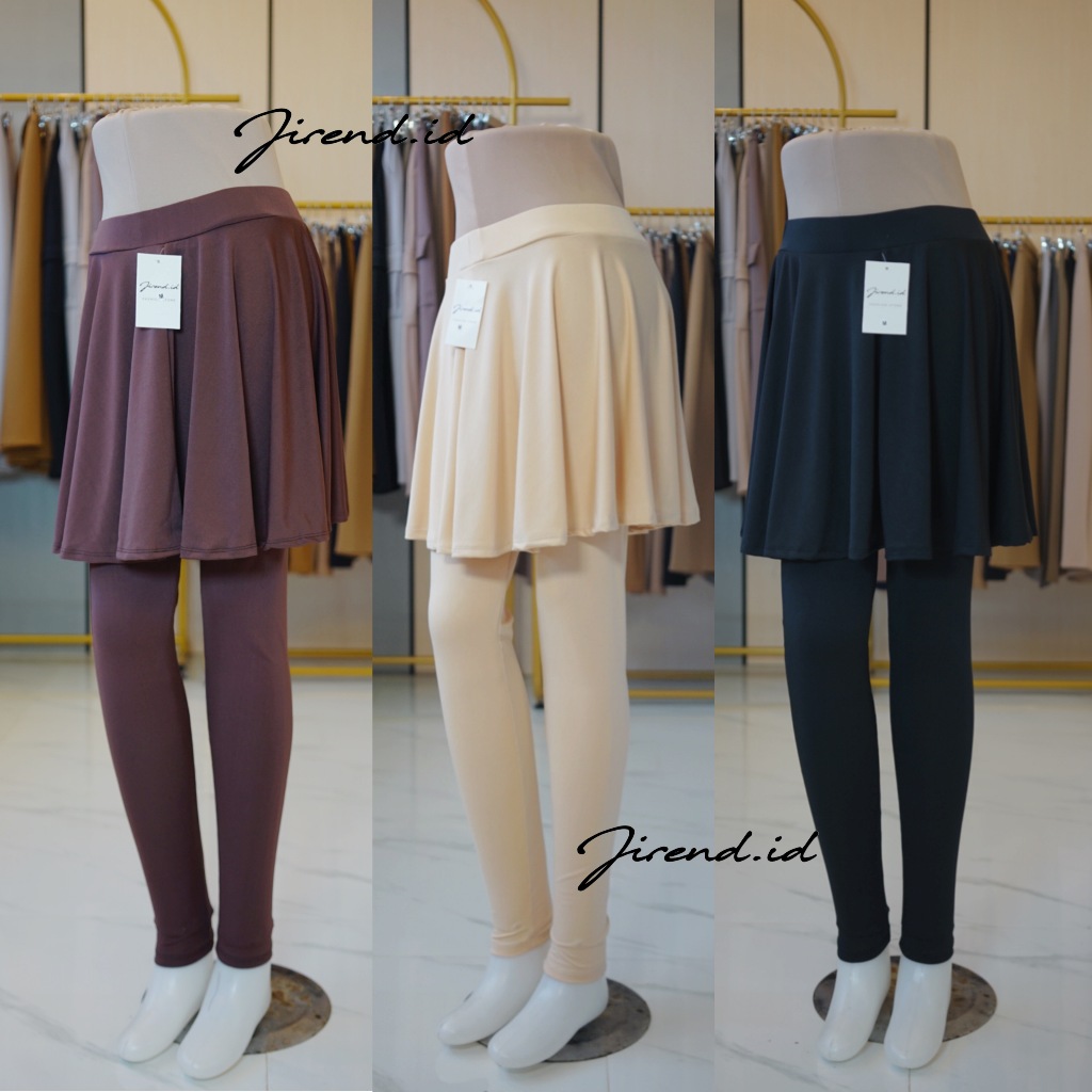 Jual ROK LEGGING OLAHRAGA WANITA/ CELANA ROK SENAM/ LEGGING ROK ZUMBA AEROBIK | Shopee Indonesia