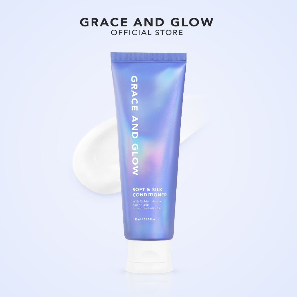 Jual Grace and Glow Soft & Silk Hair Conditioner - Kondisioner Rambut ...