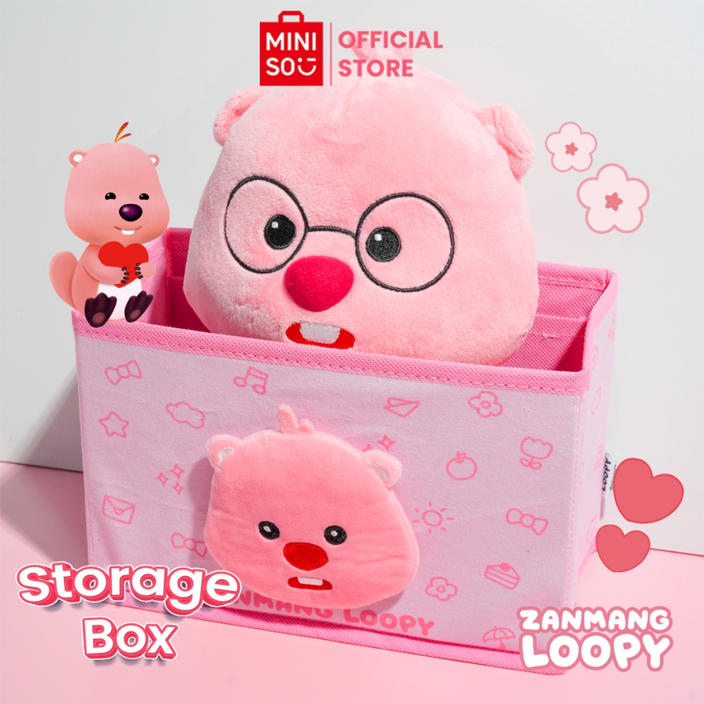 Jual Miniso x ZANMANG Loopy Collection Kotak Penyimpanan Penyelenggara ...