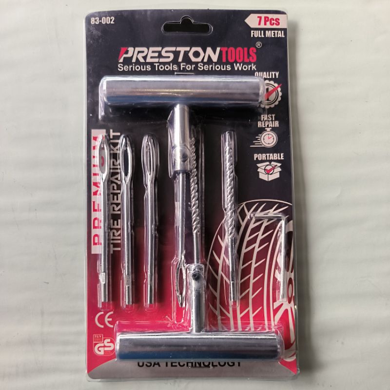 Jual ALAT TEMPEL BAN TUBLES GAGANG BESI TUBELESS TIRE REPAIR KIT 1SET ...