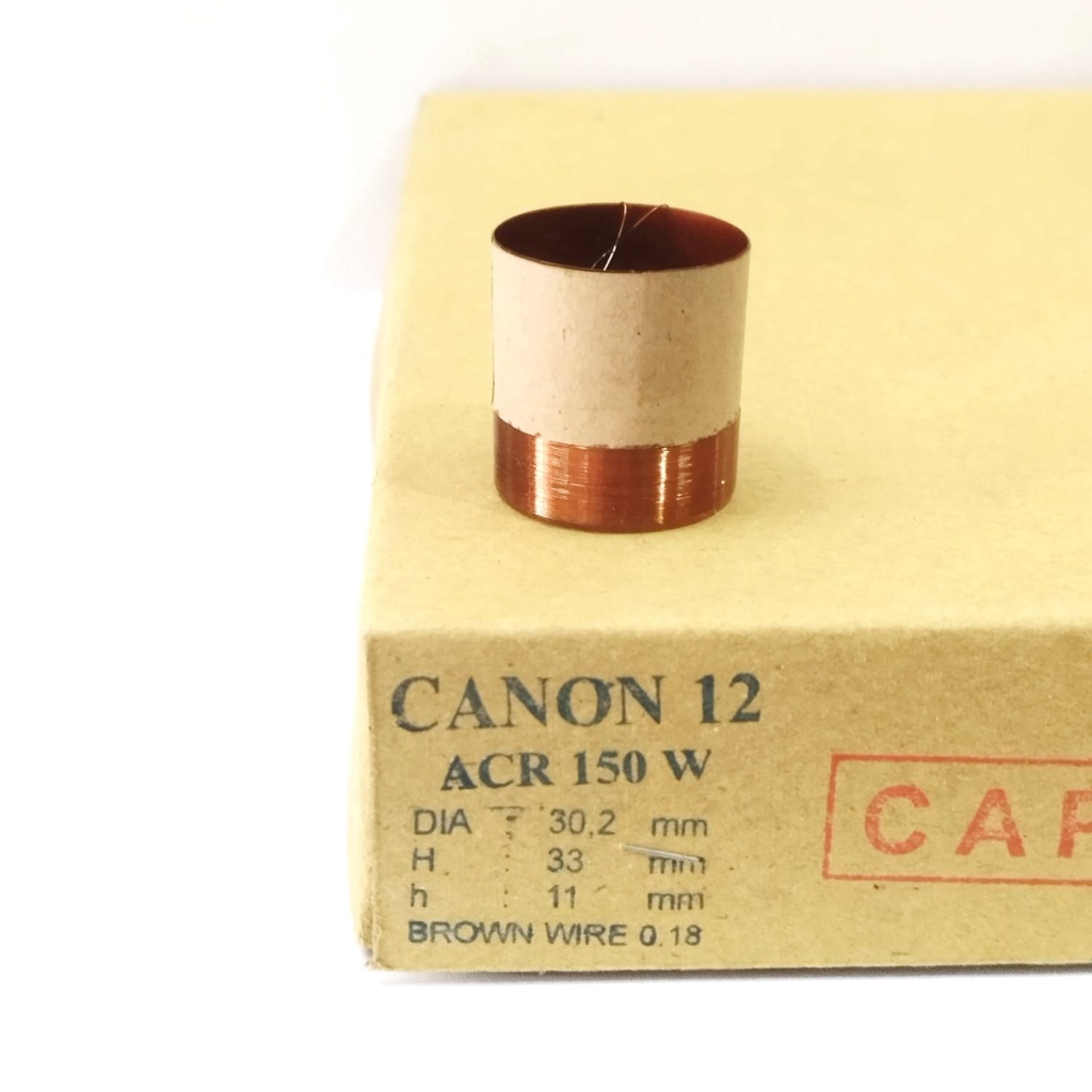 Jual Spool Loudspeaker 12inch Canon ACR 150W | Shopee Indonesia