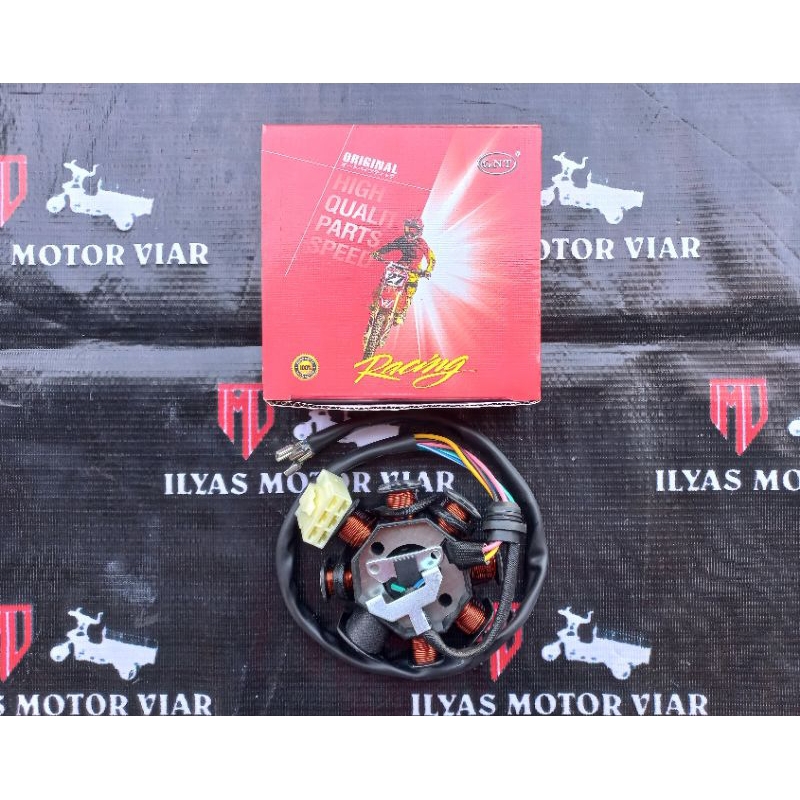 Jual Spul 8 lubang 2 Tosa hercules atau magneto coil 8 lubang 2 Tosa ...