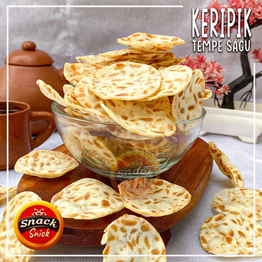 Jual Keripik Tempe Sagu 150gr kripik tempe | Shopee Indonesia