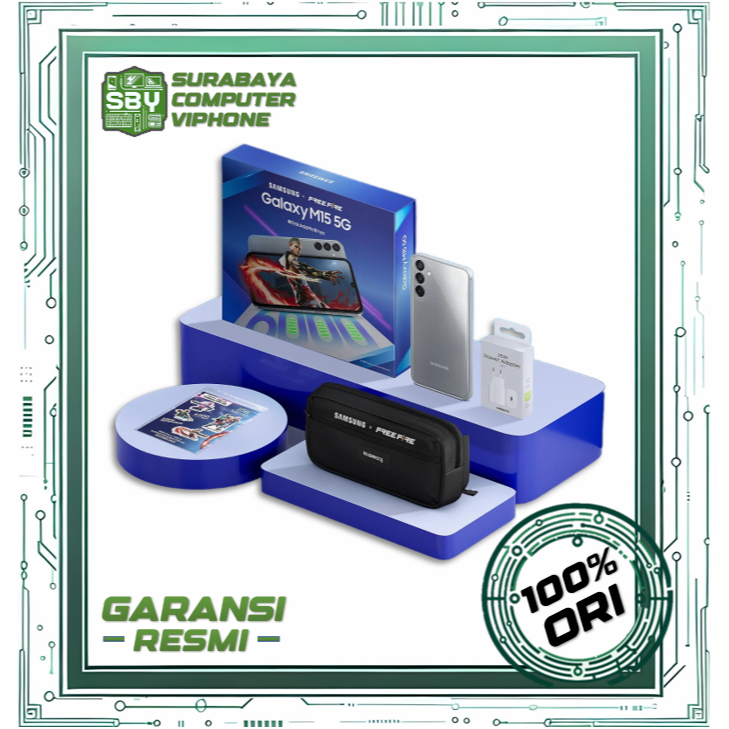 Jual Samsung Galaxy M15 5G 128GB | Gaming Package | Baterai 6000mAh ...