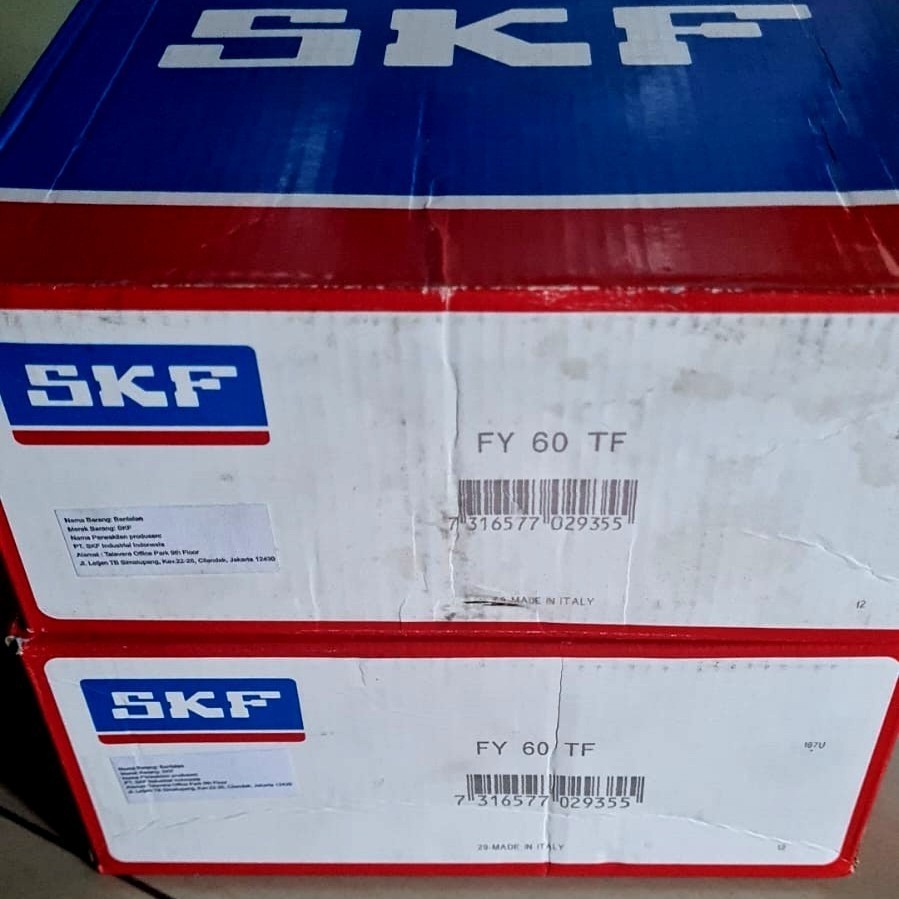 Jual FLANGE BEARING FY 60 TF MERK SKF ORIGINAL | Shopee Indonesia