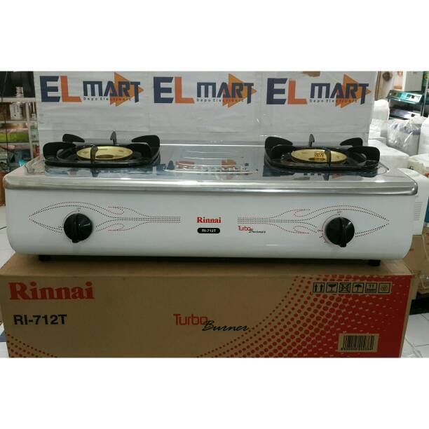 Jual Rinnai RI-712T / RI-712TG Kompor Gas Grande Series [2 Tungku ...
