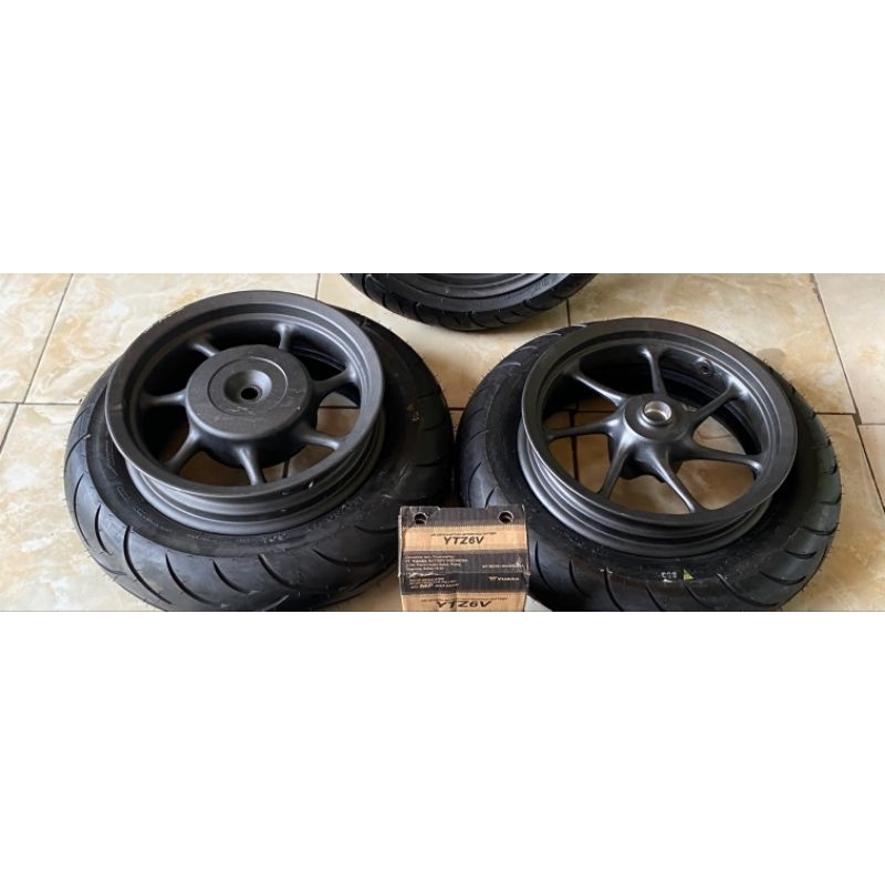 Jual velg scoopy R12 di jamin original 100% | Shopee Indonesia