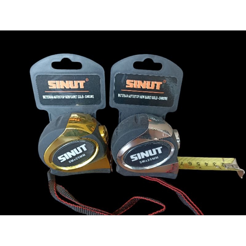 Jual Rol meter autostop 5m Sinut | Shopee Indonesia