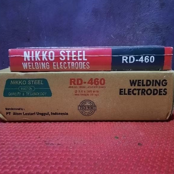 Jual kawat las RD 460 2.6 mm x 350mm 3.2mm x350mm | Shopee Indonesia