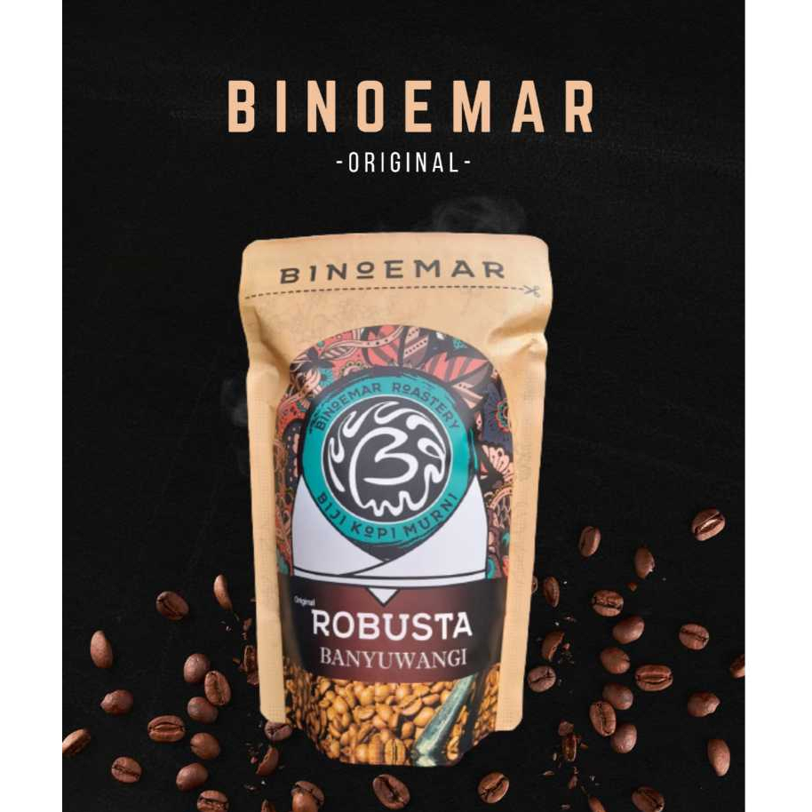 Jual ROBUSTA Bubuk Kopi Murni ORIGINAL BESAR BINOEMAR Kopi Banyuwangi ...