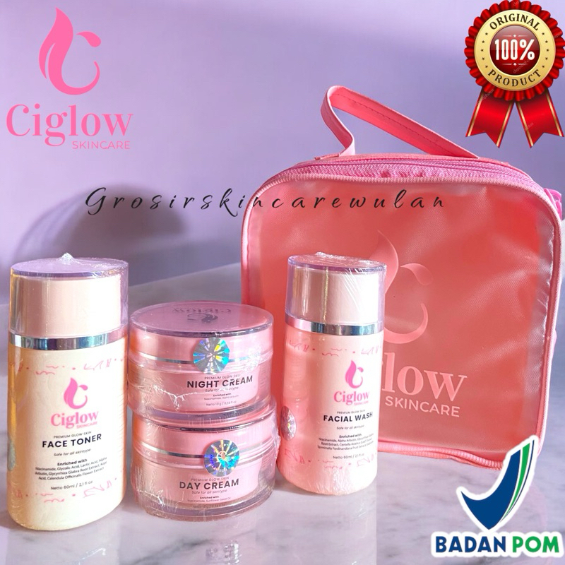 Jual CIGLOW SKINCARE BPOM GLOW & ACNE SERIES | Shopee Indonesia
