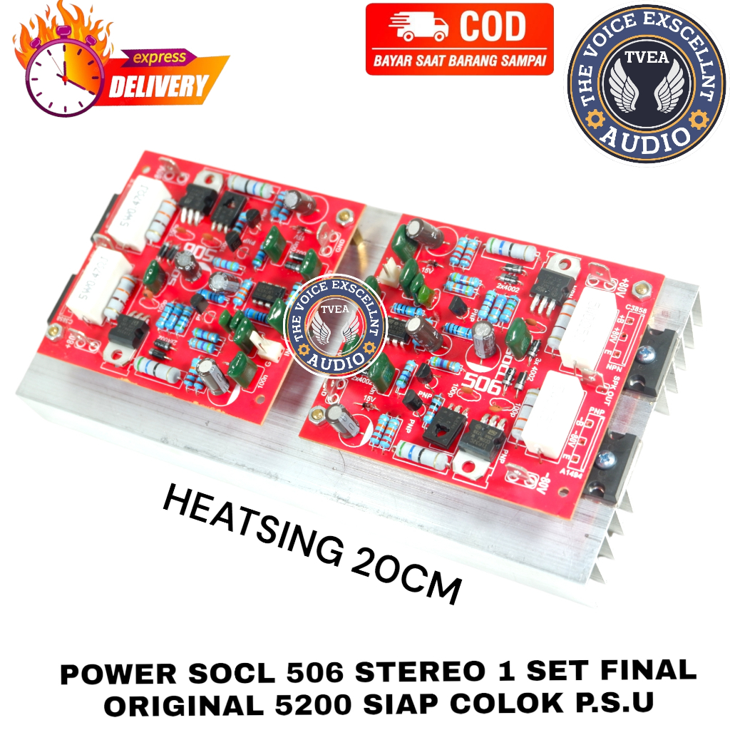 Jual Power SOCL 506 Stereo Kwalitas Bagus | Shopee Indonesia
