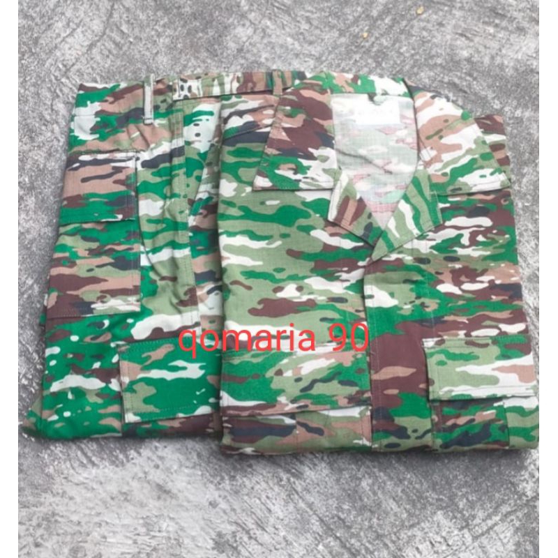 Jual BAJU PDL MATRA DARAT ASLI JATAH TNI TETBARU / ORIGINAL | Shopee Indonesia