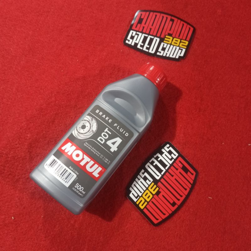 Jual Brake Fluid Oli Minyak Rem Motor MOTUL Original DOT 4 500ml 500 ml ...