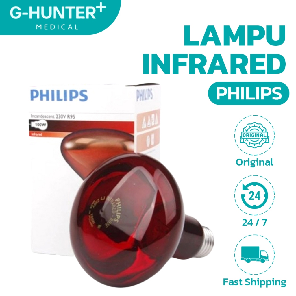 Jual Bohlam Lampu terapi infrared / Lampu Philips / Alat Fisioterapi ...