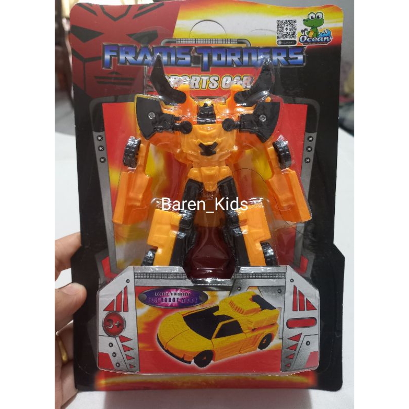 Jual Mainan Anak Mobil Robot / Mainan Edukasi Robot Toobot Transformer ...