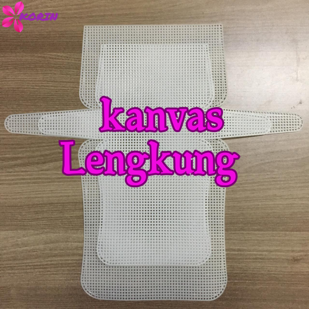 Jual Plastic Canvas / Kanvas Bentuk Tas Plastik DIY - Grid 3mm / Size S ...