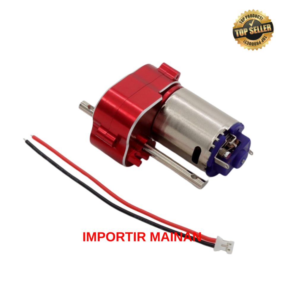 Jual metal transmission gearbox motor 370 rc car MN78 MN82 metal gear ...