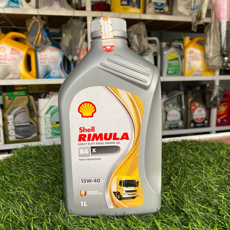 Jual OLI SHELL RIMULA R4 PLUS 15W-40 (1Liter)ORIGINAL 100% | Shopee ...