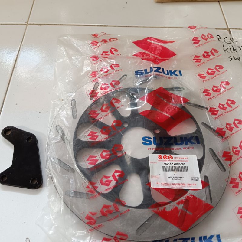 Jual disc piringan cakram rgr plus braket buat satria satria 2 tk lumba ...