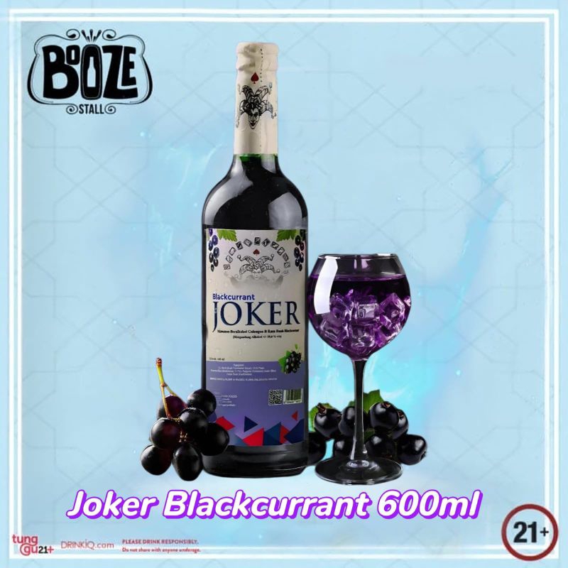 Jual Joker Anggur Blackcurrant 600ml | Shopee Indonesia