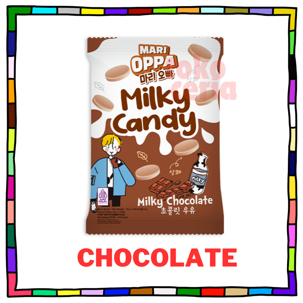 Jual MariOppa Milky Candy - Permen Rasa Susu Buah renteng | Shopee ...
