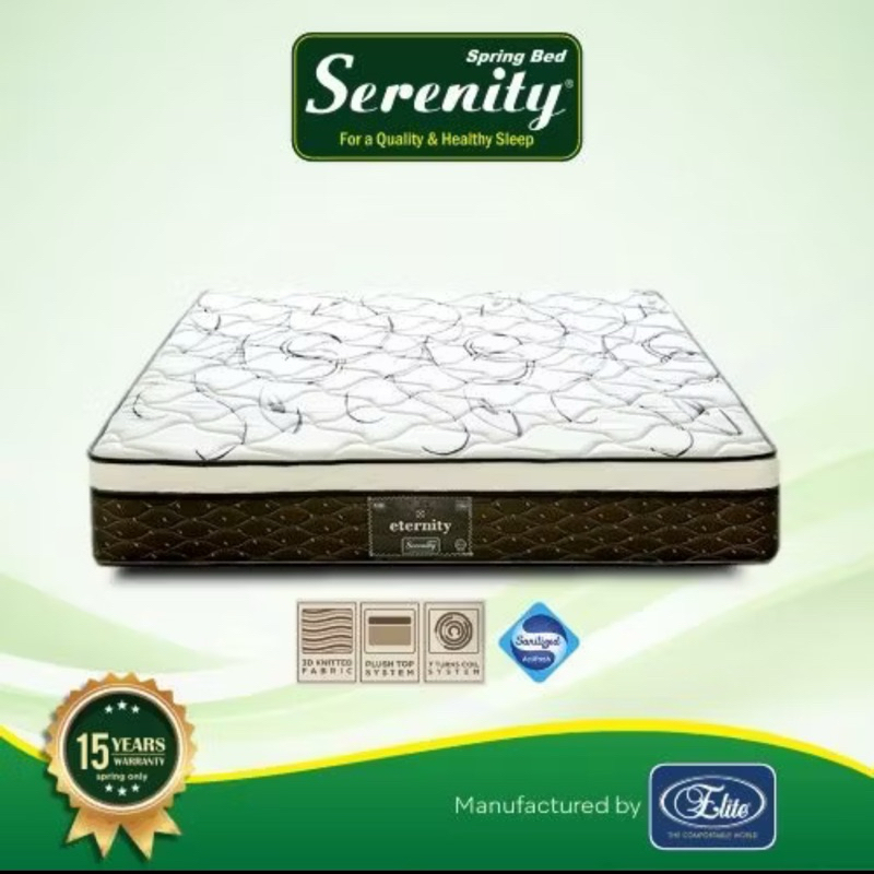 Jual (PROMO) Springbed / Spring bed Elite Serenity Eternity (Melayani ...