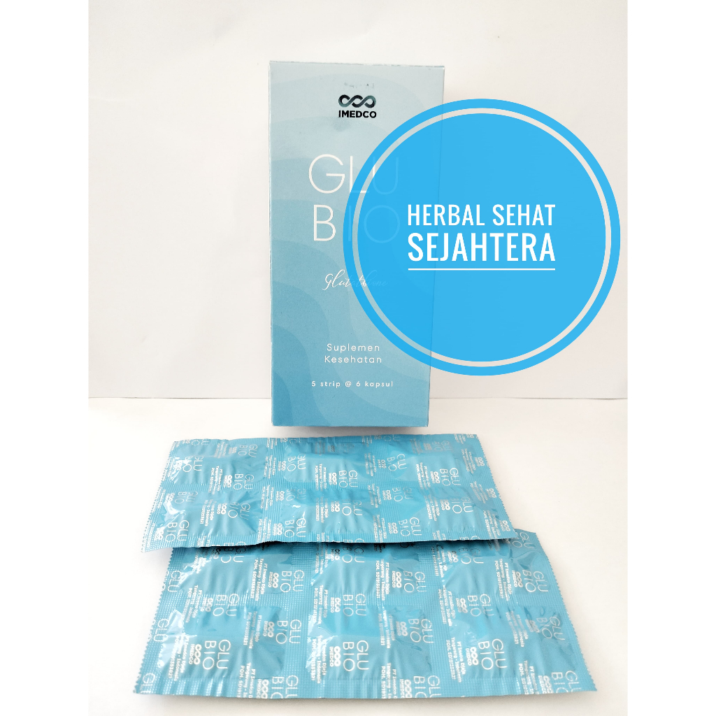 Jual GLU BIO GLUBIO Glu Bio Glubio Caps kapsul (Imedco) atau Glubio ...