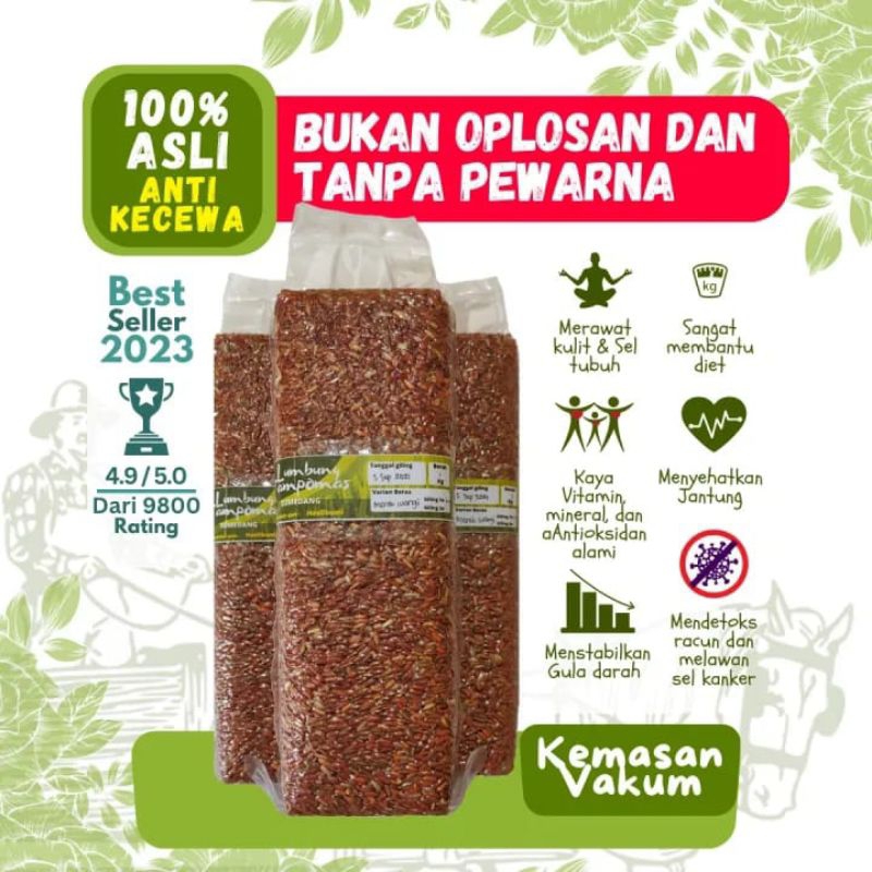 Jual beras merah premium tanpa campuran original | Shopee Indonesia