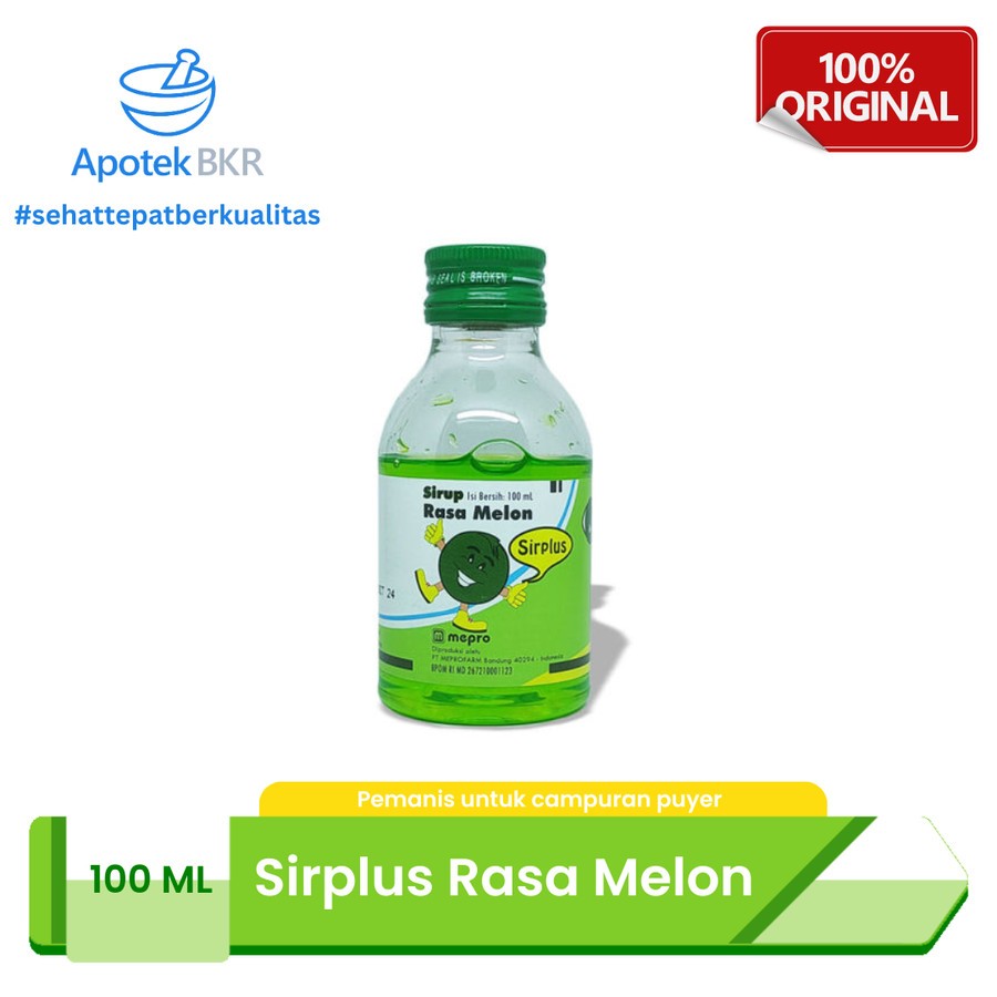 Jual Sirplus Tablet & Sirup 100 Ml Varian Rasa Buah - Campuran Puyer ...