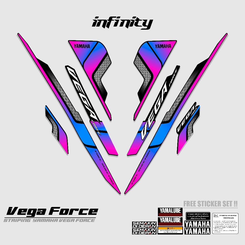 Jual STRIPING VEGA FORCE / MTF 2 / STICKER VEGA FORCE / SETIKER VEGA ...