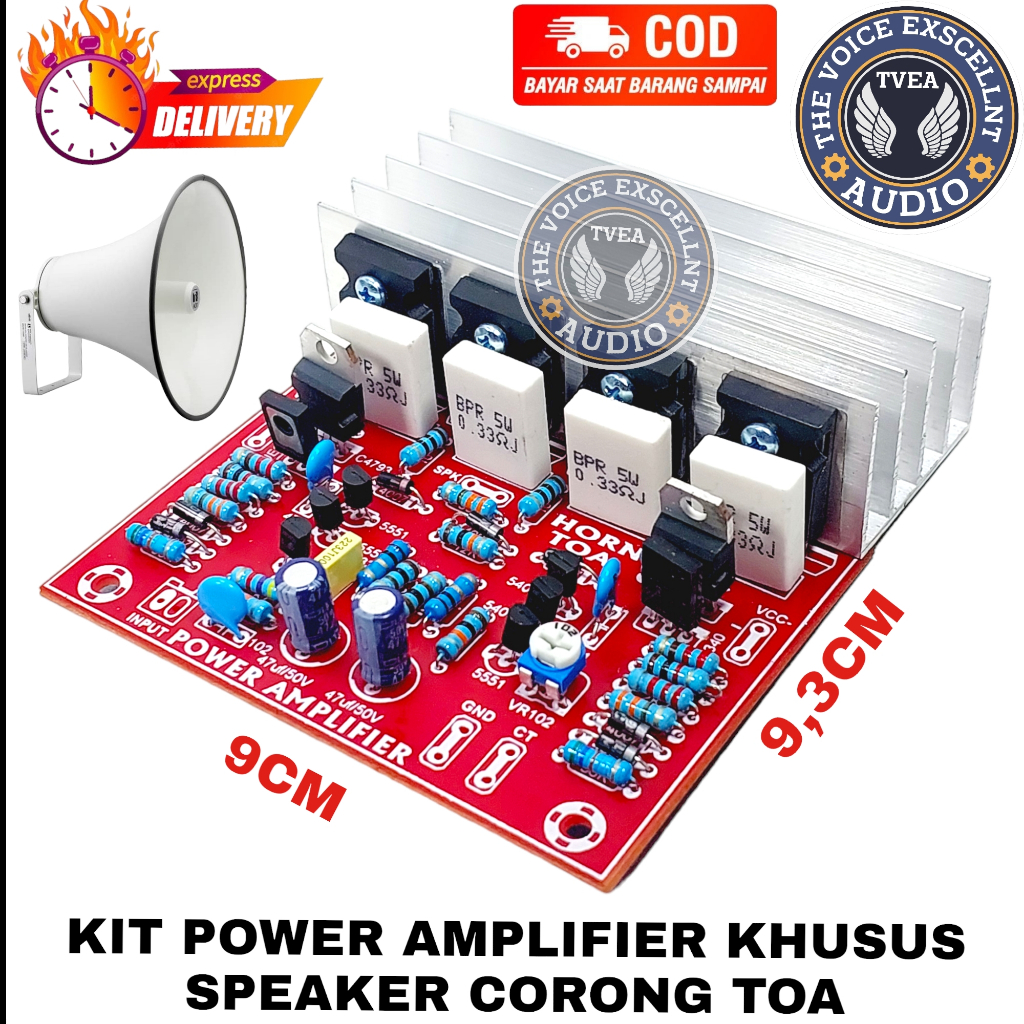Jual kit driver power khusus speaker corong/TOA JADI | Shopee Indonesia