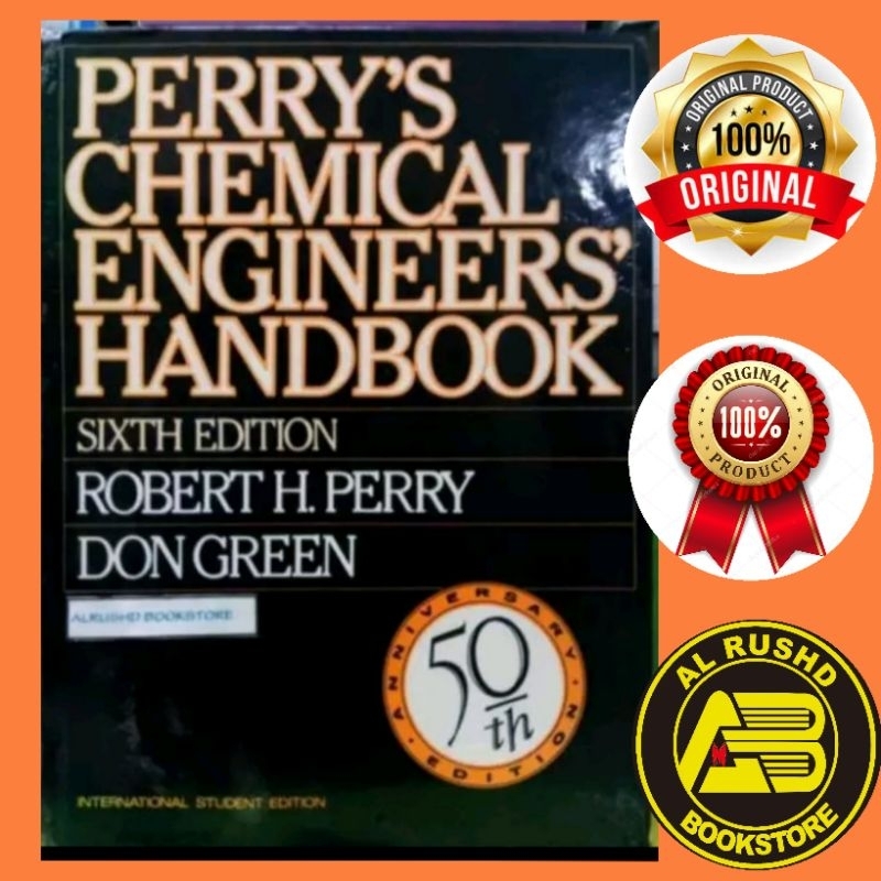 Jual Buku (ORi 100%) PERRYS CHEMICAL ENGINEERS HANDBOOK 50th Aneversary ...