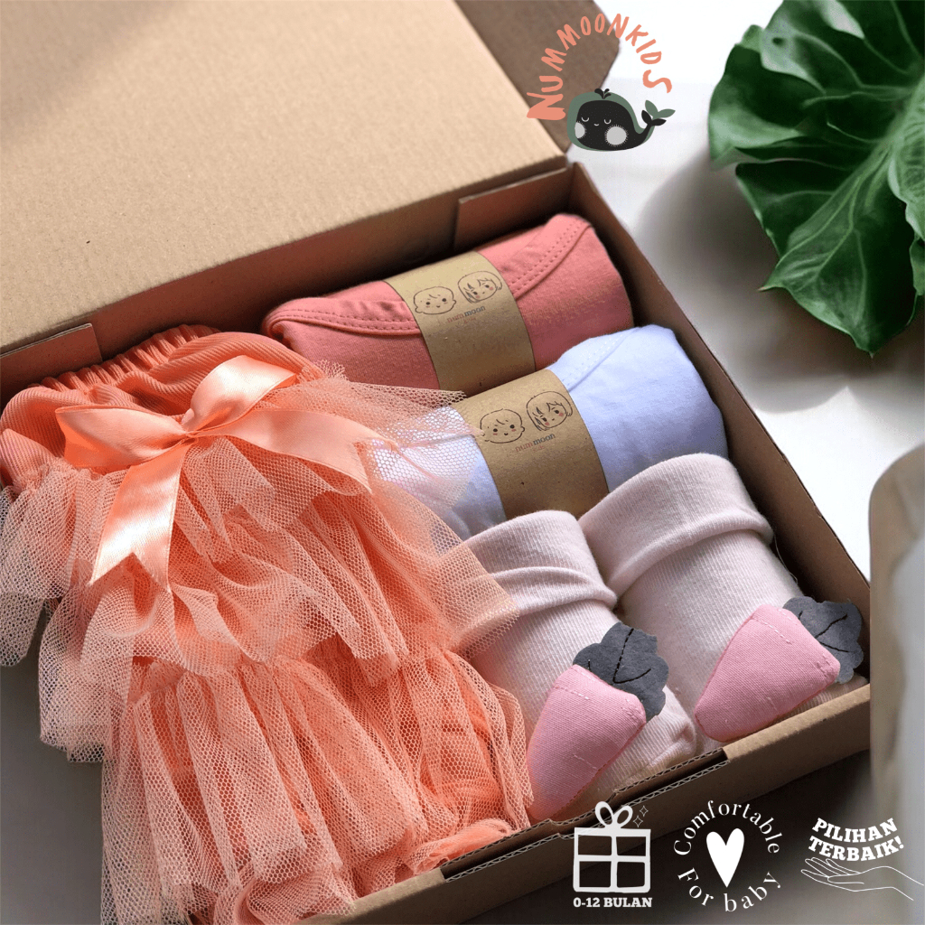 Jual (NUMS) Parcel bayi lahiran rok tutu, Hampers baby newborn, kado ...
