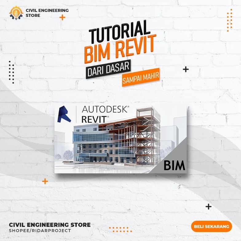 Jual TUTORIAL BIM REVIT DARI DASAR SAMPAI MAHIR Nyaman | Shopee Indonesia