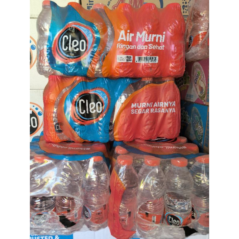 Jual Cleo Pure Water Botol Mini 220ml (24pcs) | Shopee Indonesia