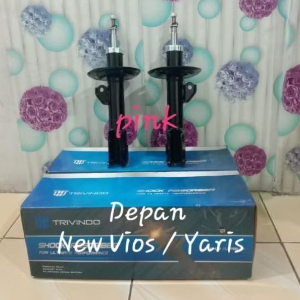 Jual Shockbreaker Depan Shock Absorber Toyota New Vios 2007-2012 Gen 2 Yaris Bapau Gen 1 ...