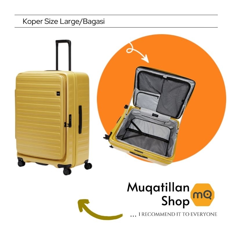 Jual Koper Lojel Cubo Serie 2 Refresh Hardcase size Besar Large / 31 ...