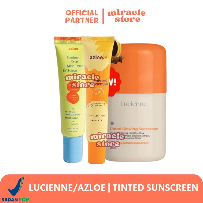 Jual [MIRACLE STORE] READY STOCK AZLOE LUCIENNE TINTED GLOWING ...