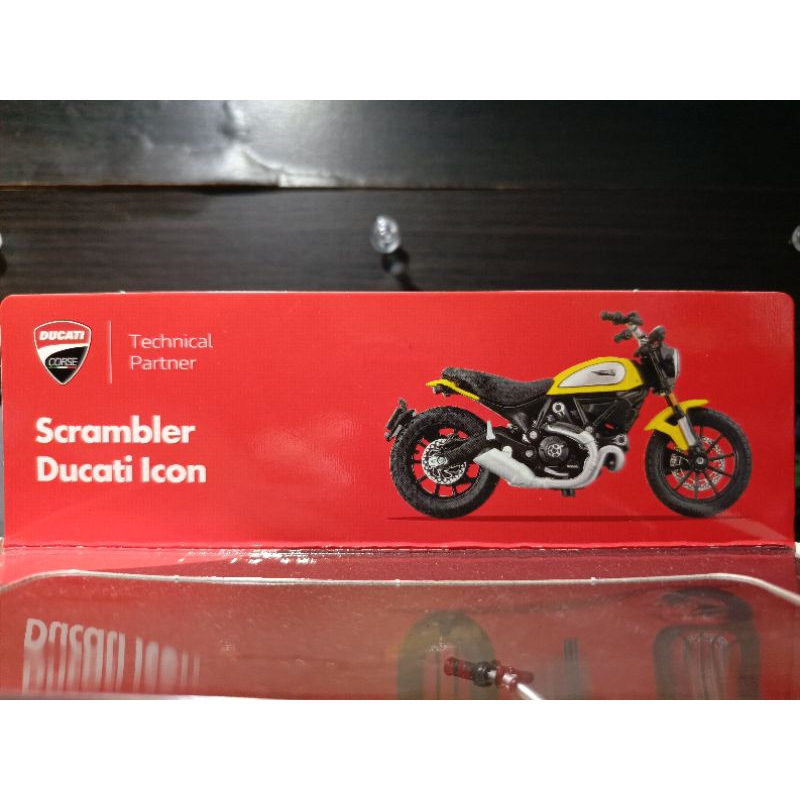 Jual Diecast Shell Ducati Scrambler ducati icon | Shopee Indonesia