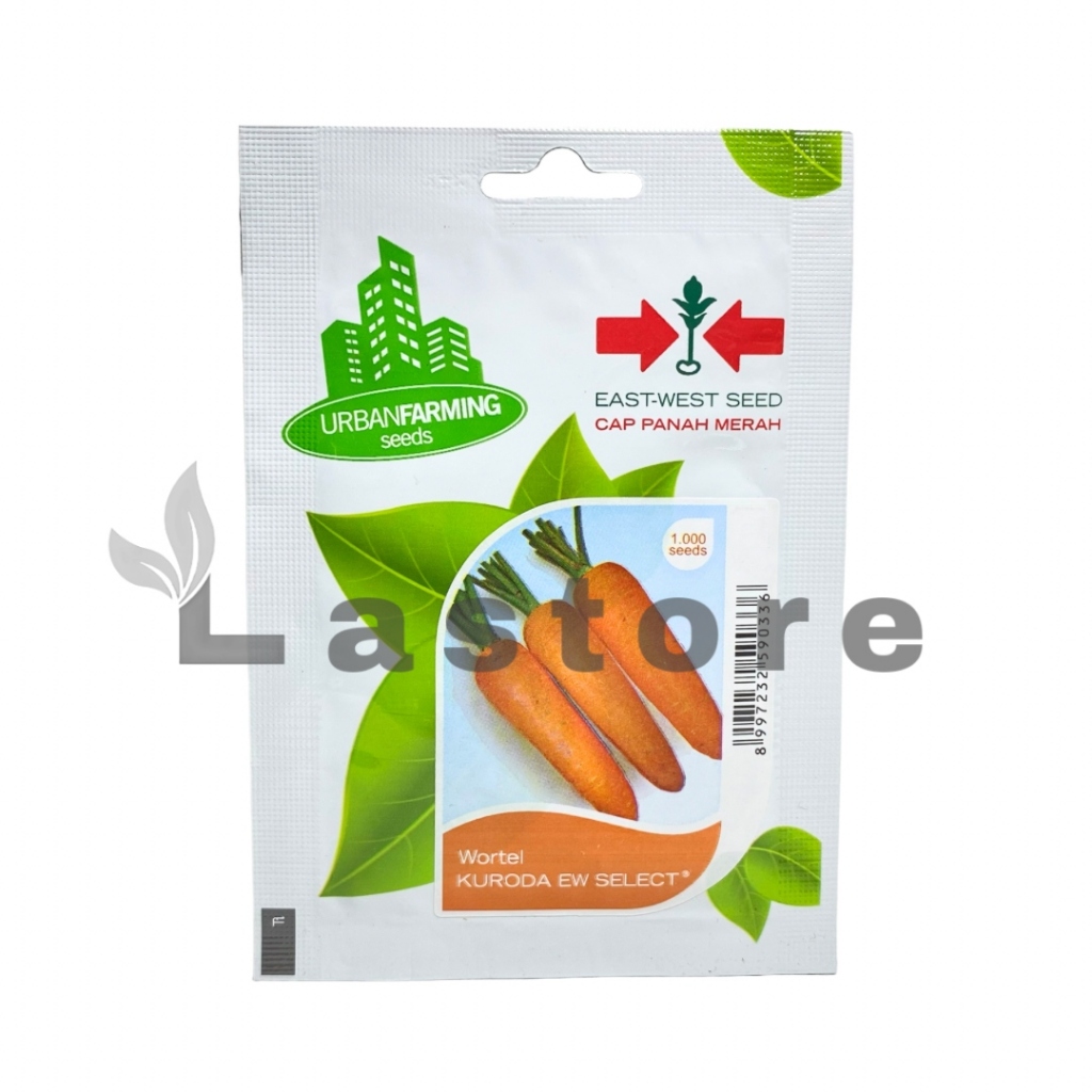 Jual Benih Wortel KURODA EW SELECT Isi 1000 Butir Cap Panah Merah ...