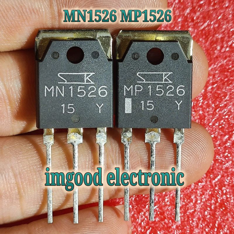 Jual MN1526 MP1526 TO-3P Original Sanken Transistor | Shopee Indonesia