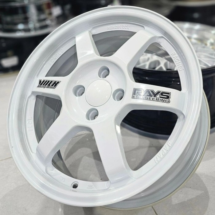 Jual velg R16 Jazz yaris city raize Rocky brio velg racing 16 TE37 FLOW ...