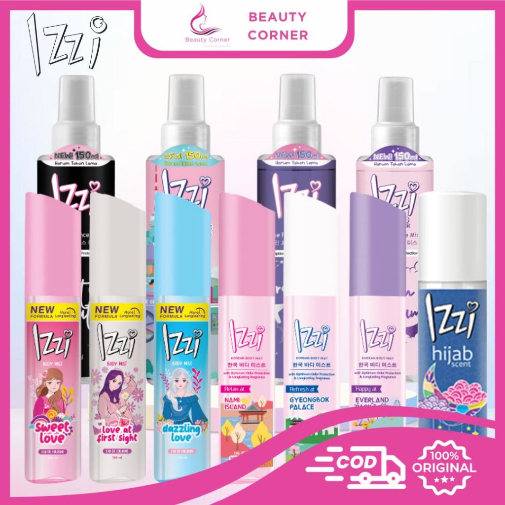 Jual Izzi Body Mist - Fine Fragrance Mist Tahan Lama | Shopee Indonesia